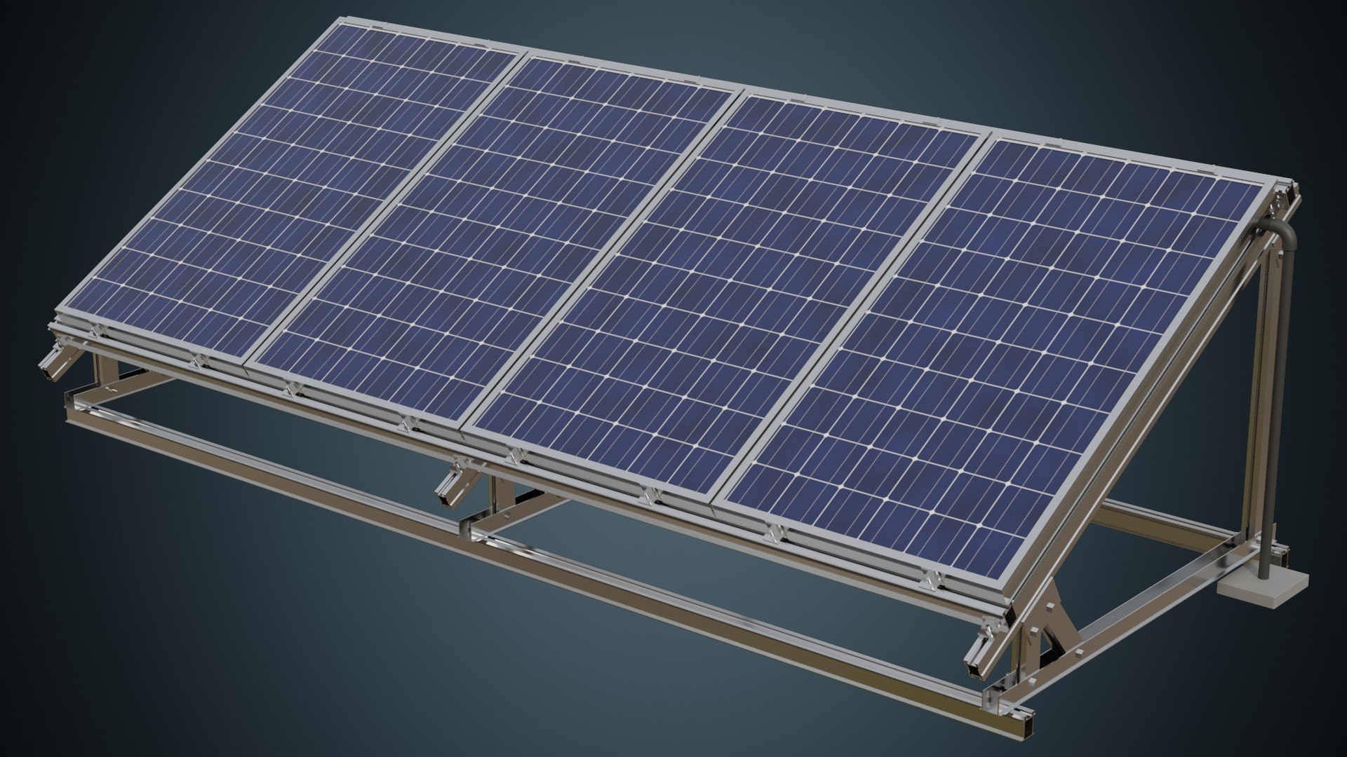 3D Solar Cell 1 Basic - TurboSquid 2194321