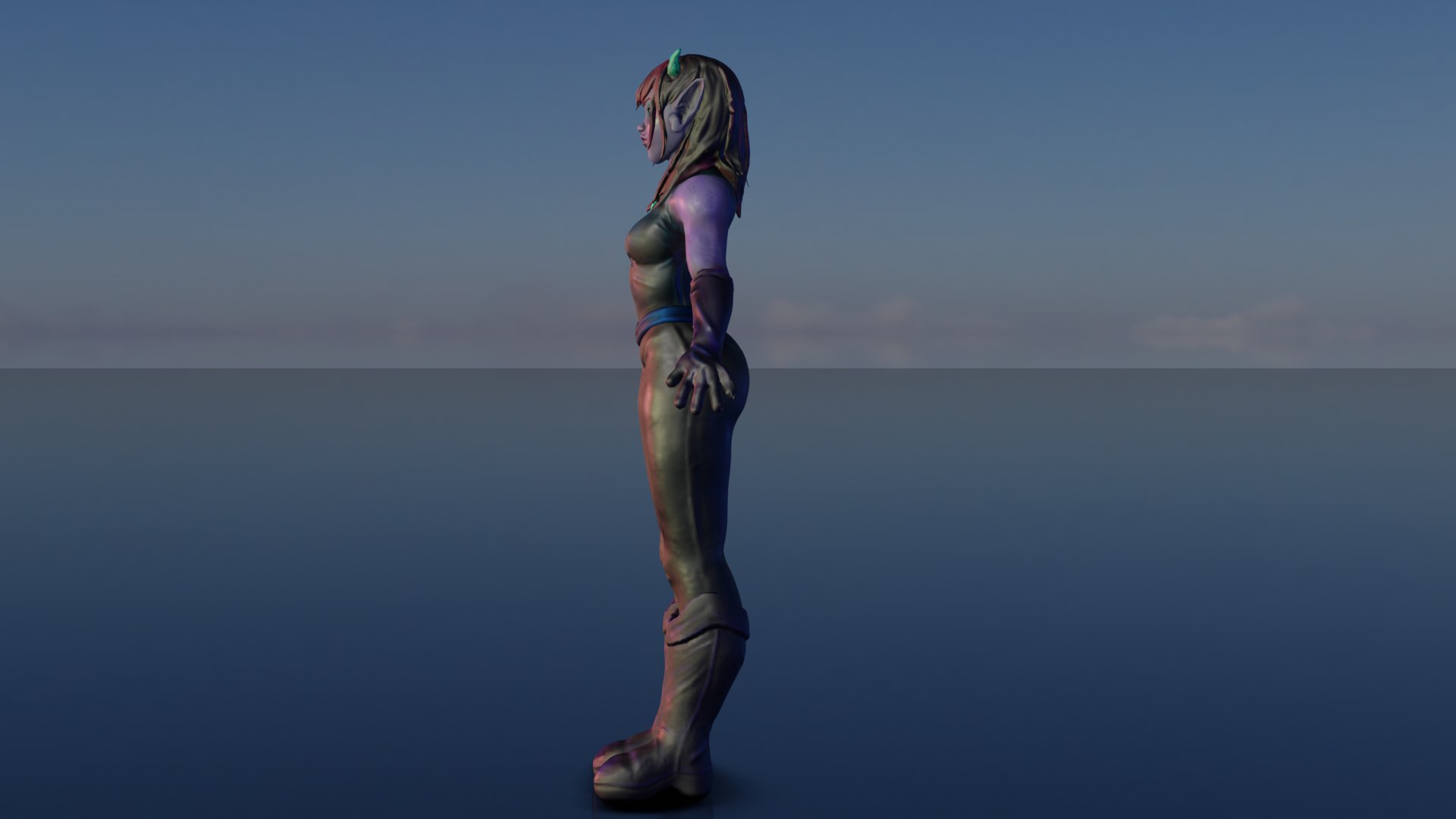 3D Wicked Demon Princess - TurboSquid 2074816