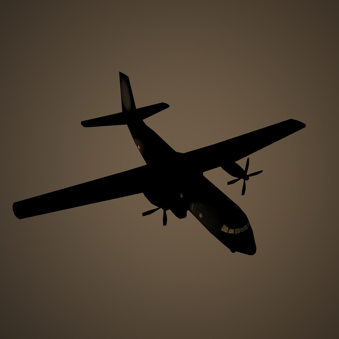 Transall Faf Aircraft 3d Model