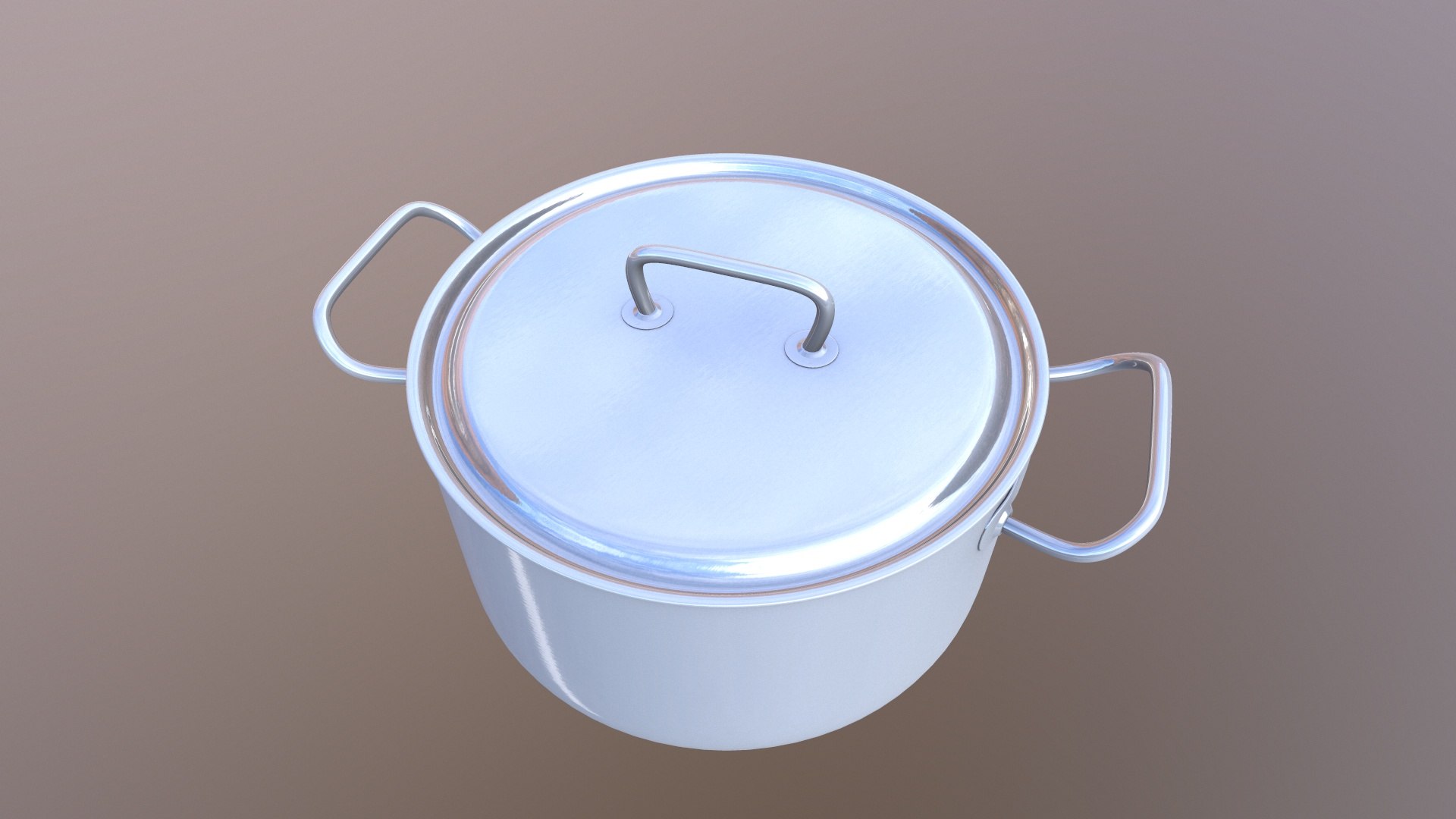 Stainless Steel Cookware 3D - TurboSquid 2083786