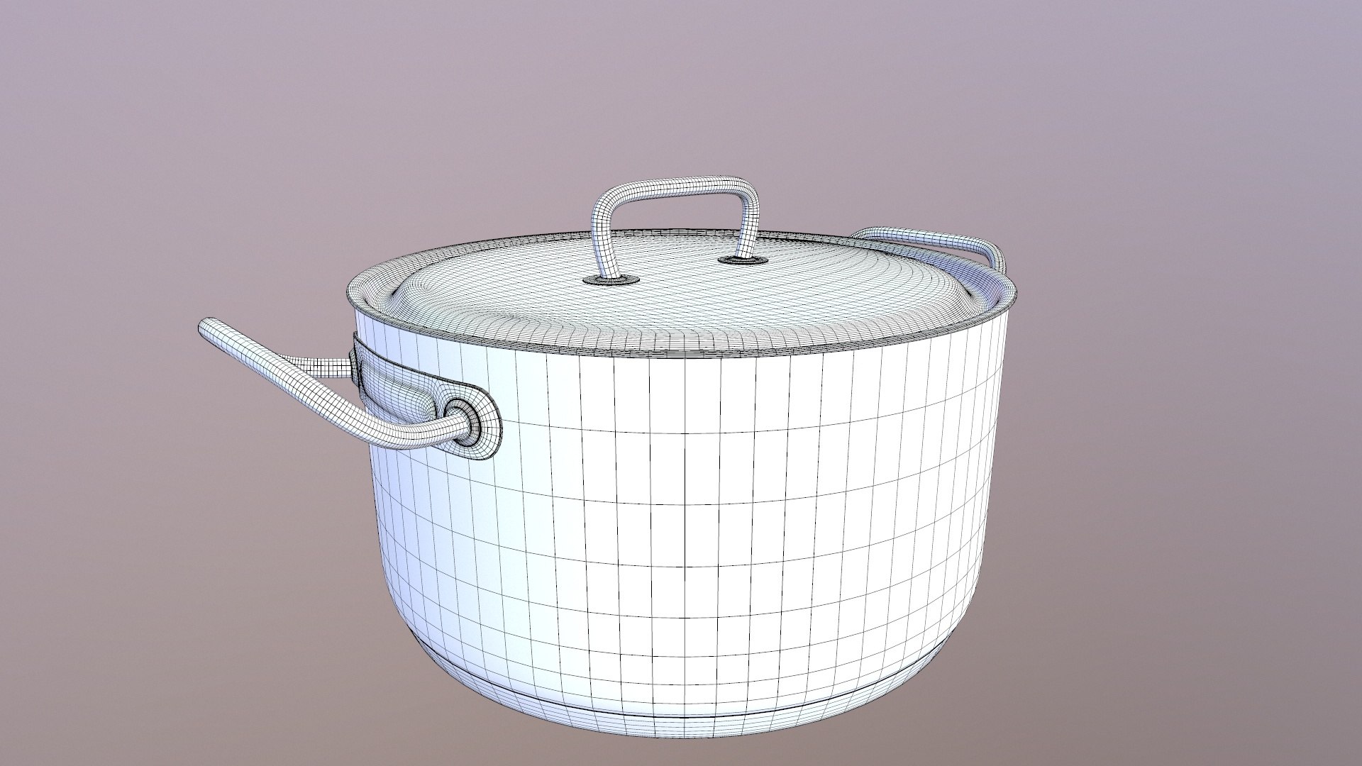 Stainless Steel Cookware 3D - TurboSquid 2083786