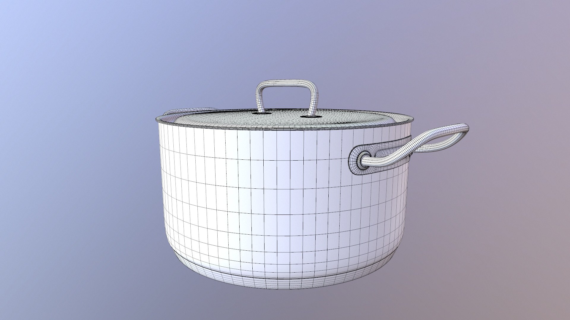 Stainless Steel Cookware 3D - TurboSquid 2083786