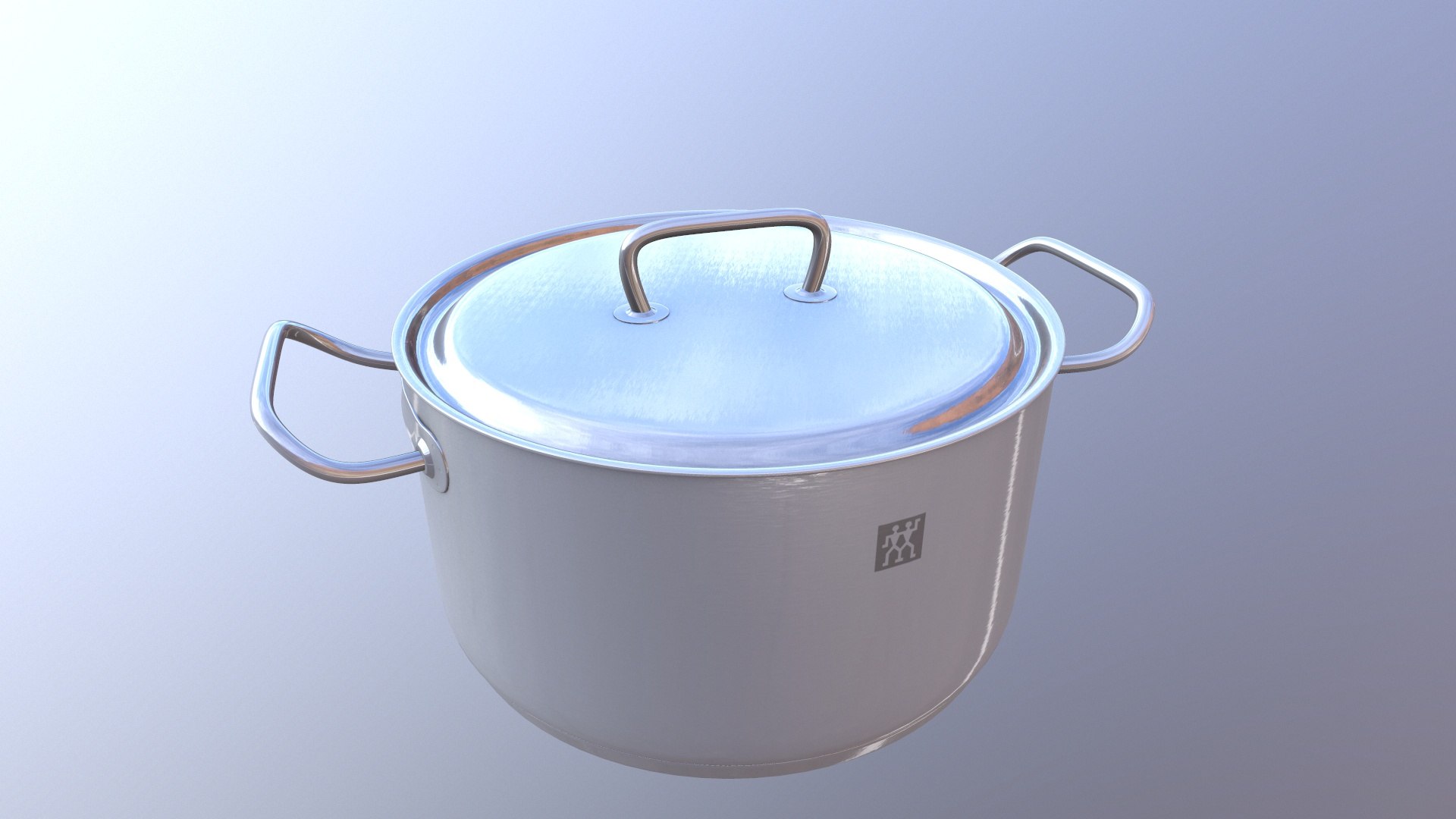 Stainless Steel Cookware 3D - TurboSquid 2083786