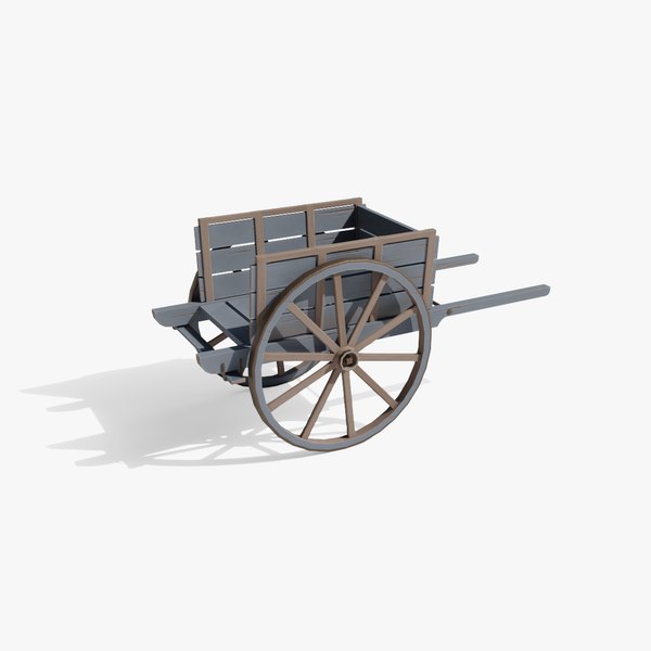 modèle 3D de charrette médiévale - TurboSquid 2389132