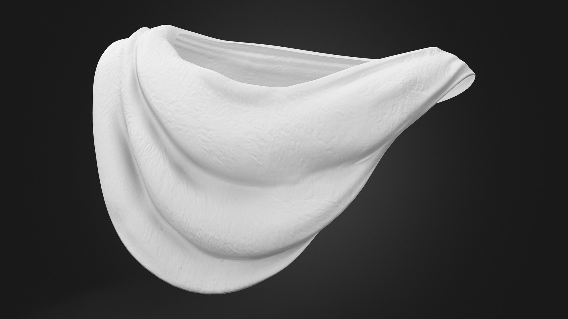 Round Shawl 3D Model - TurboSquid 1818380