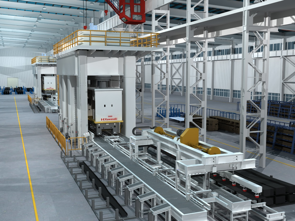 Factory interior scene equipment model - TurboSquid 1226570