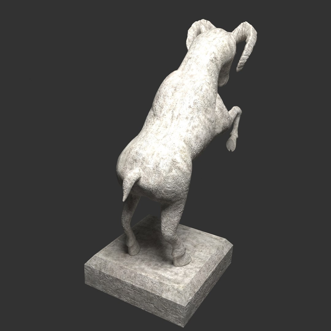 Aries Zodiac Statue 3D Model - TurboSquid 1908830