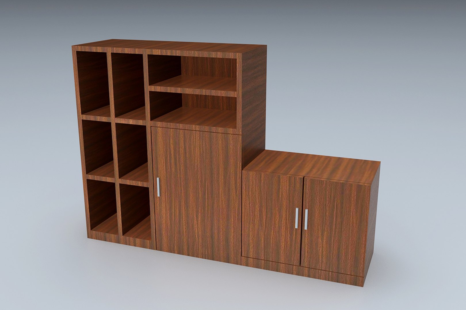 3D Shoe Rack Model - TurboSquid 1585634