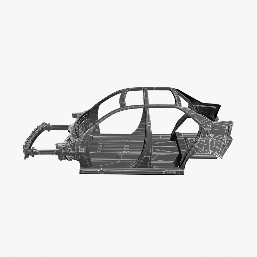 3d Body Car Model