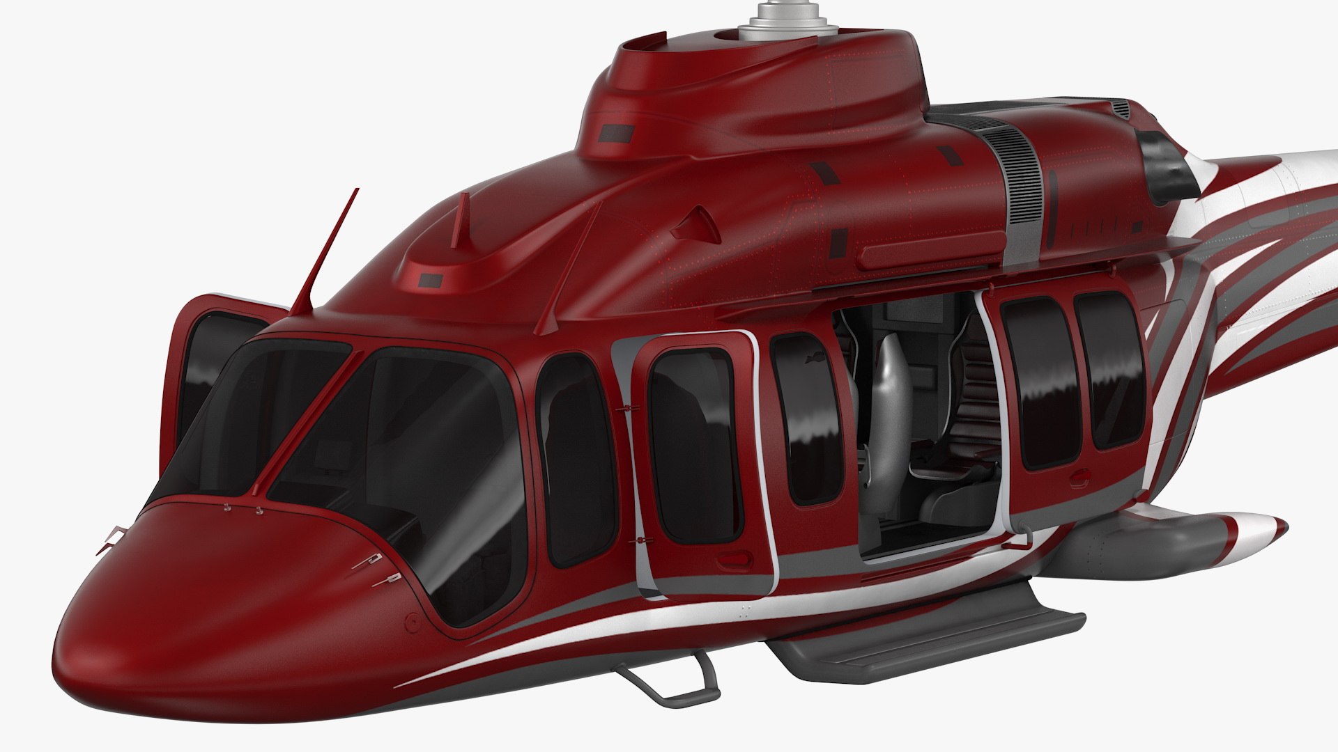 Bell 525 relentless corporate 3D model - TurboSquid 1495158