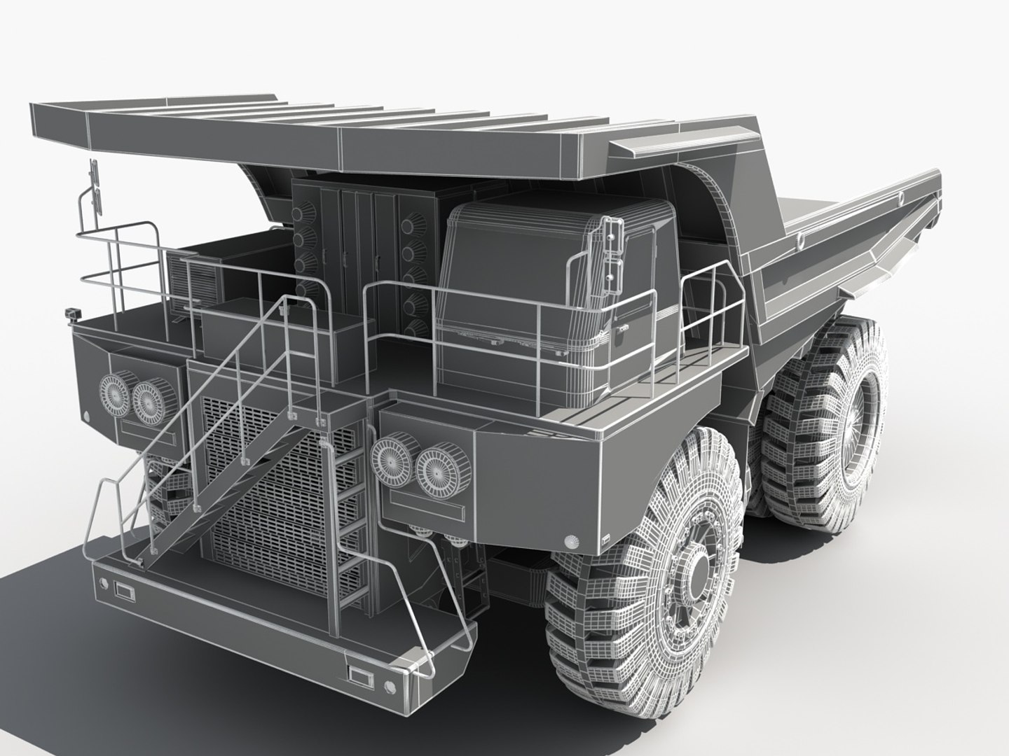 Mining Truck Dump 3D Model - TurboSquid 1236141