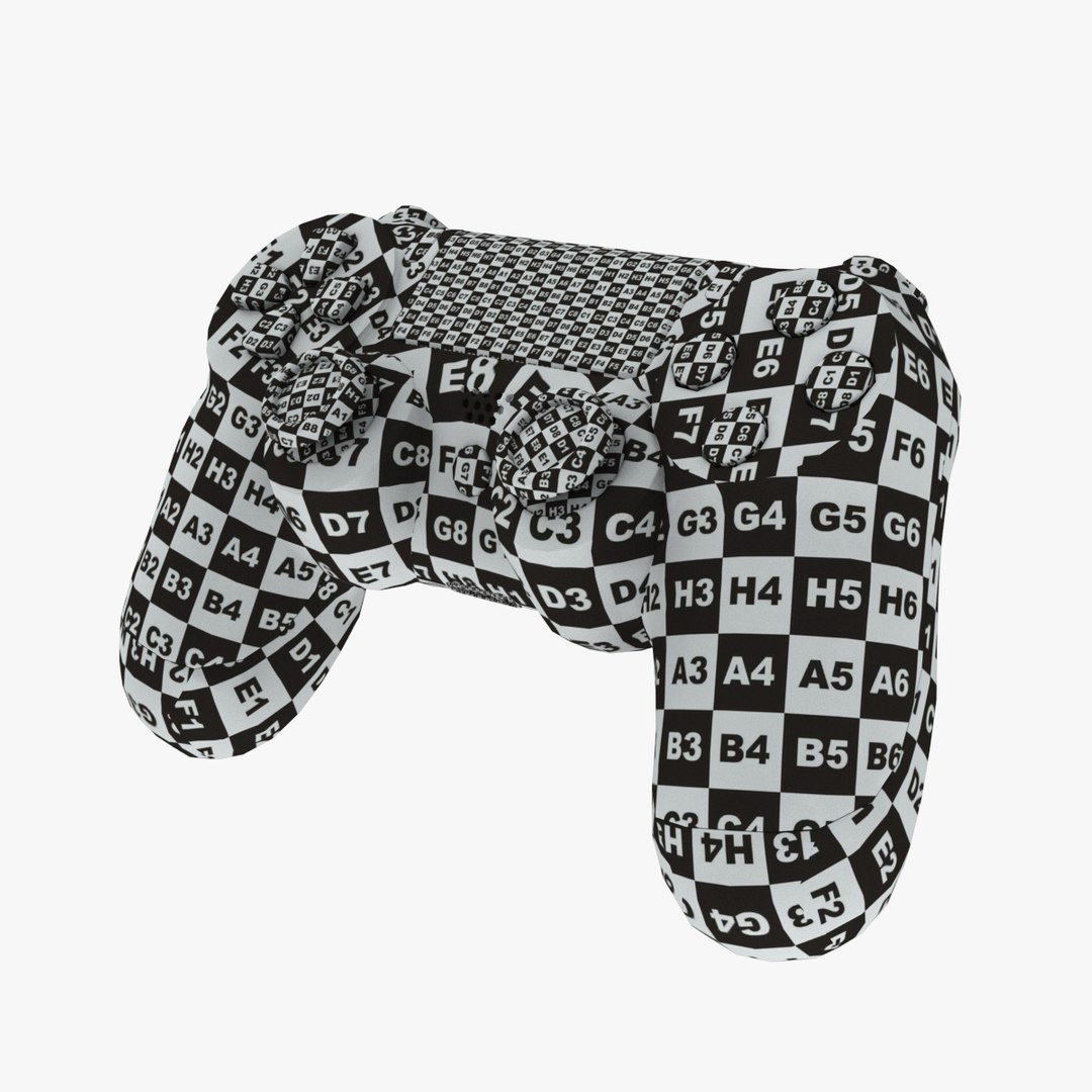 3d Playstation 4 Controller Model