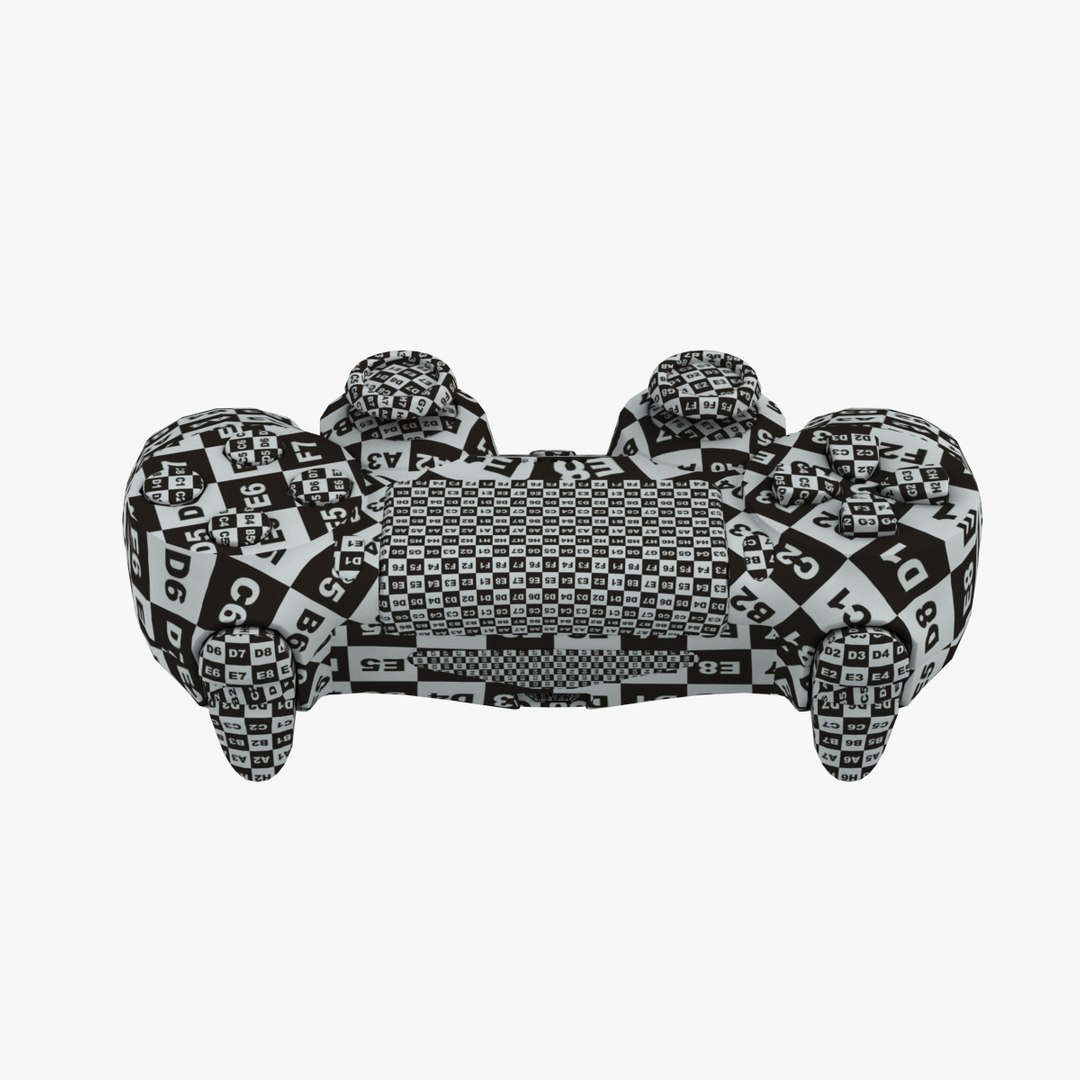 3d Playstation 4 Controller Model