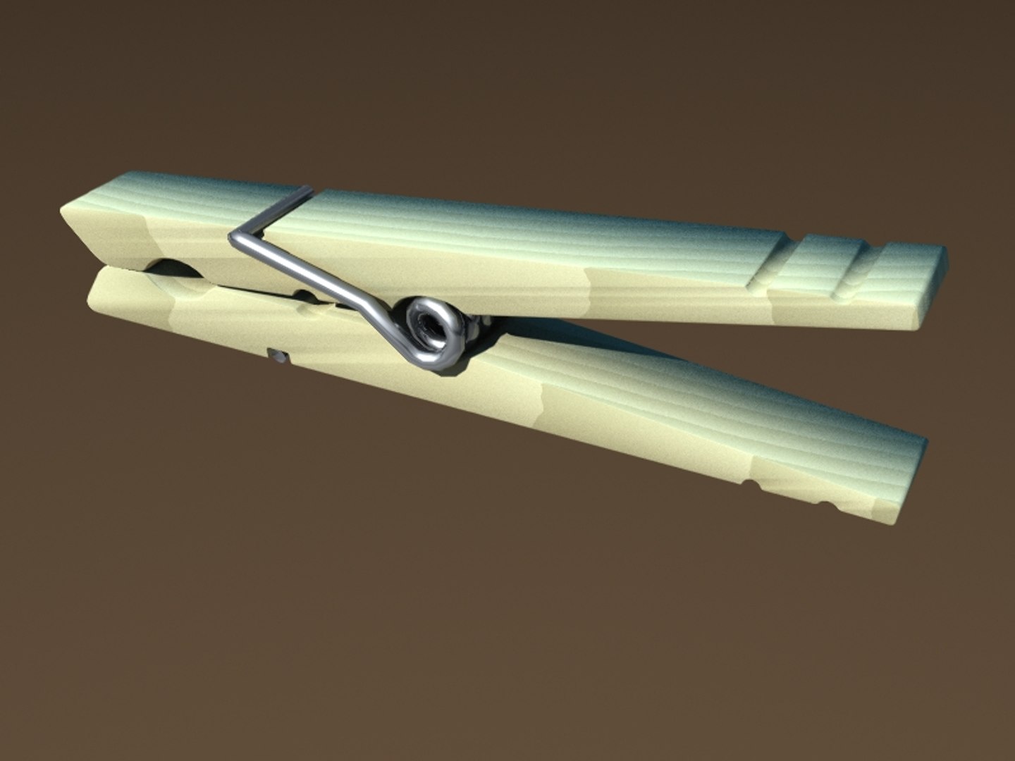Clothes Pin 3d Lwo