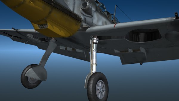 me109 fighter 3d lwo