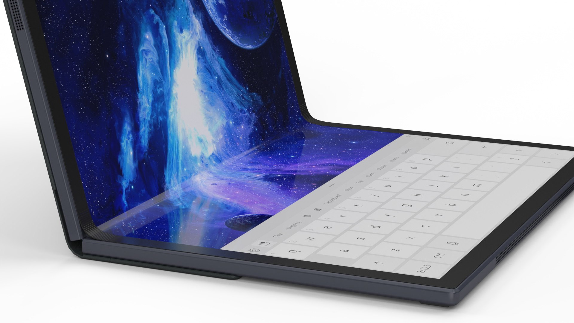 ASUS Zenbook 17 Keyboard On Screen Model - TurboSquid 1912159