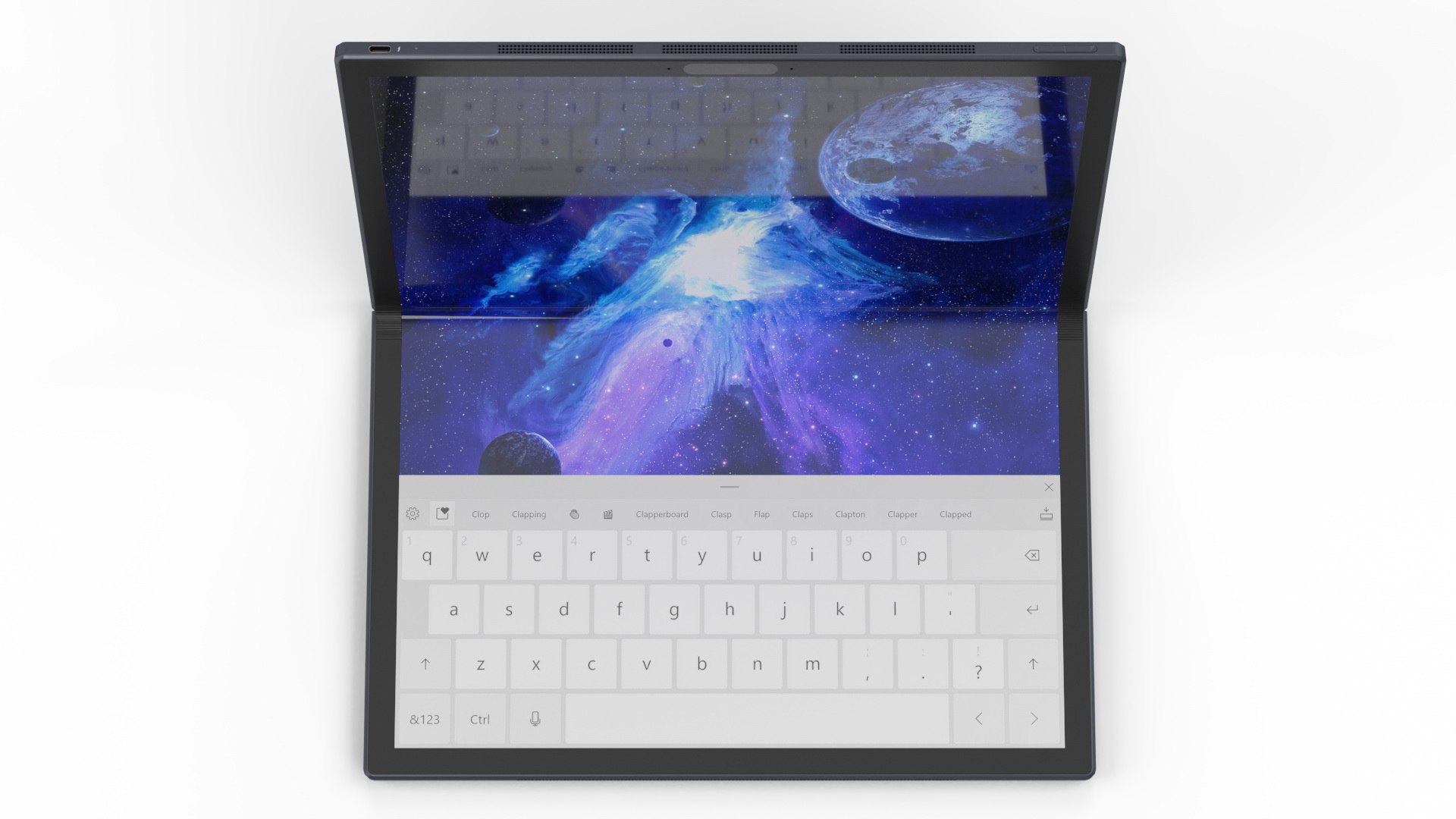 ASUS Zenbook 17 Keyboard On Screen Model - TurboSquid 1912159