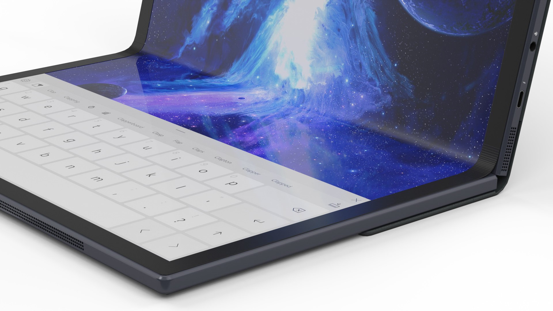 ASUS Zenbook 17 Keyboard On Screen Model - TurboSquid 1912159