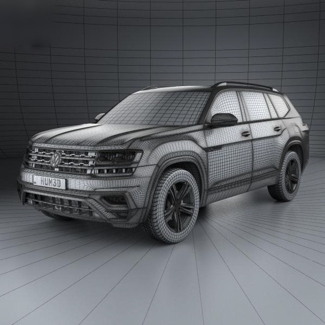 3D Volkswagen Atlas R-line Model - TurboSquid 1354083