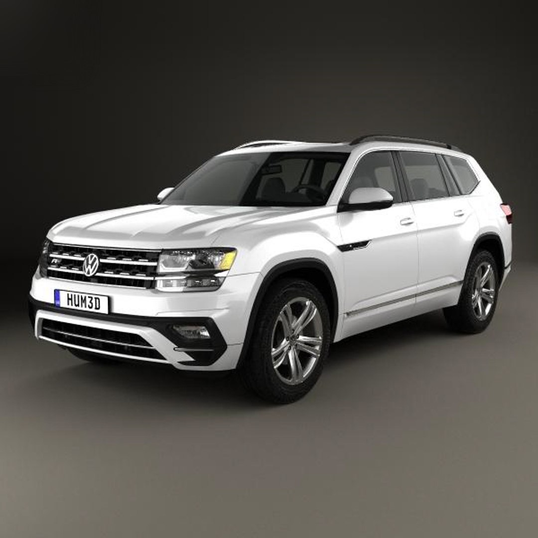 3D Volkswagen Atlas R-line Model - TurboSquid 1354083