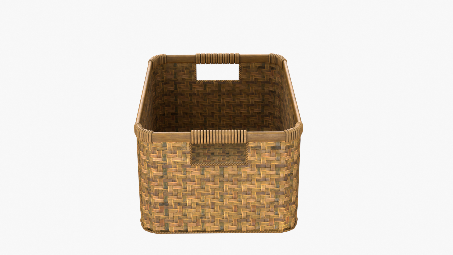 3D Wicker Basket Low Poly - TurboSquid 2283828
