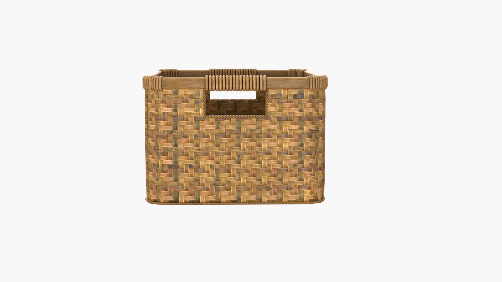 3D Wicker Basket Low Poly - TurboSquid 2283828