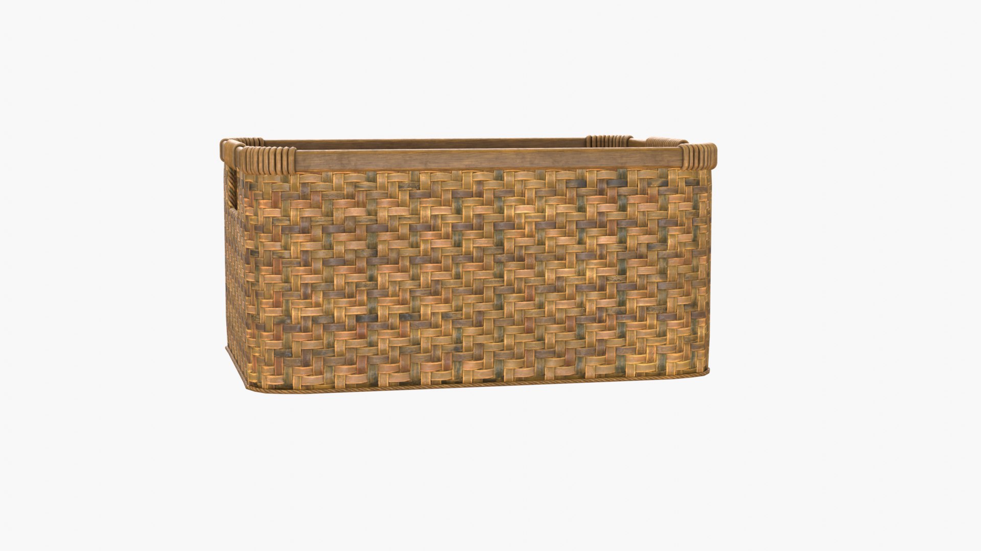 3D Wicker Basket Low Poly - TurboSquid 2283828