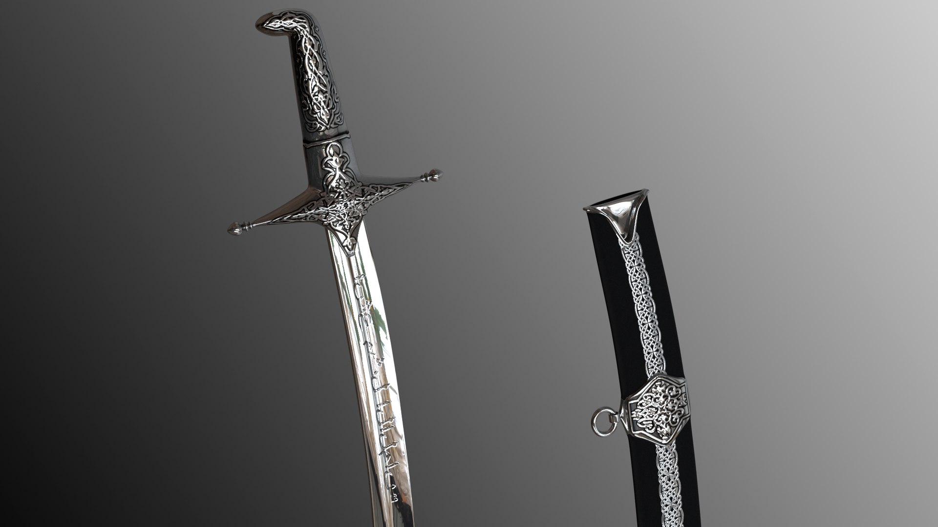 3D Arab Weapon - TurboSquid 1706042