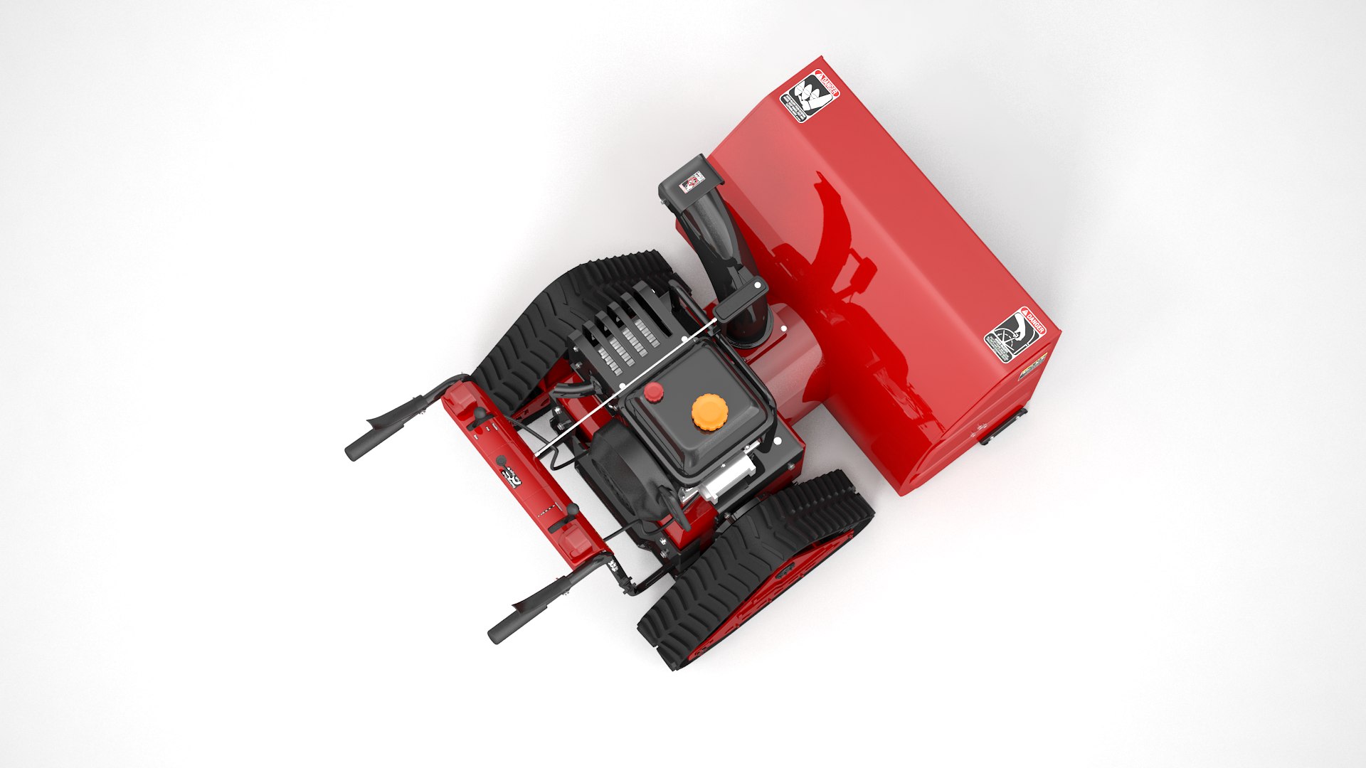 Heavy Duty Snow Blower 3D - TurboSquid 1444442