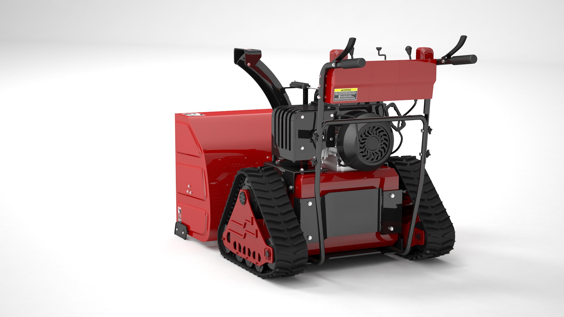 Heavy Duty Snow Blower 3D - TurboSquid 1444442
