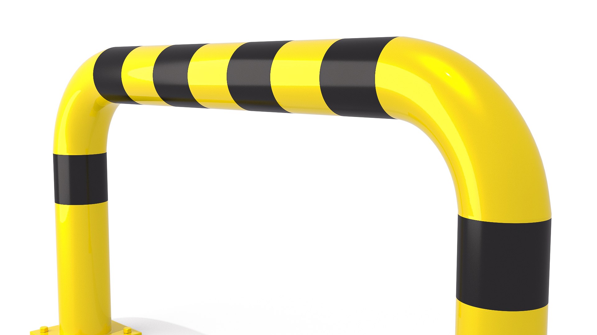 3D Protection Bollard 02 - TurboSquid 2064153