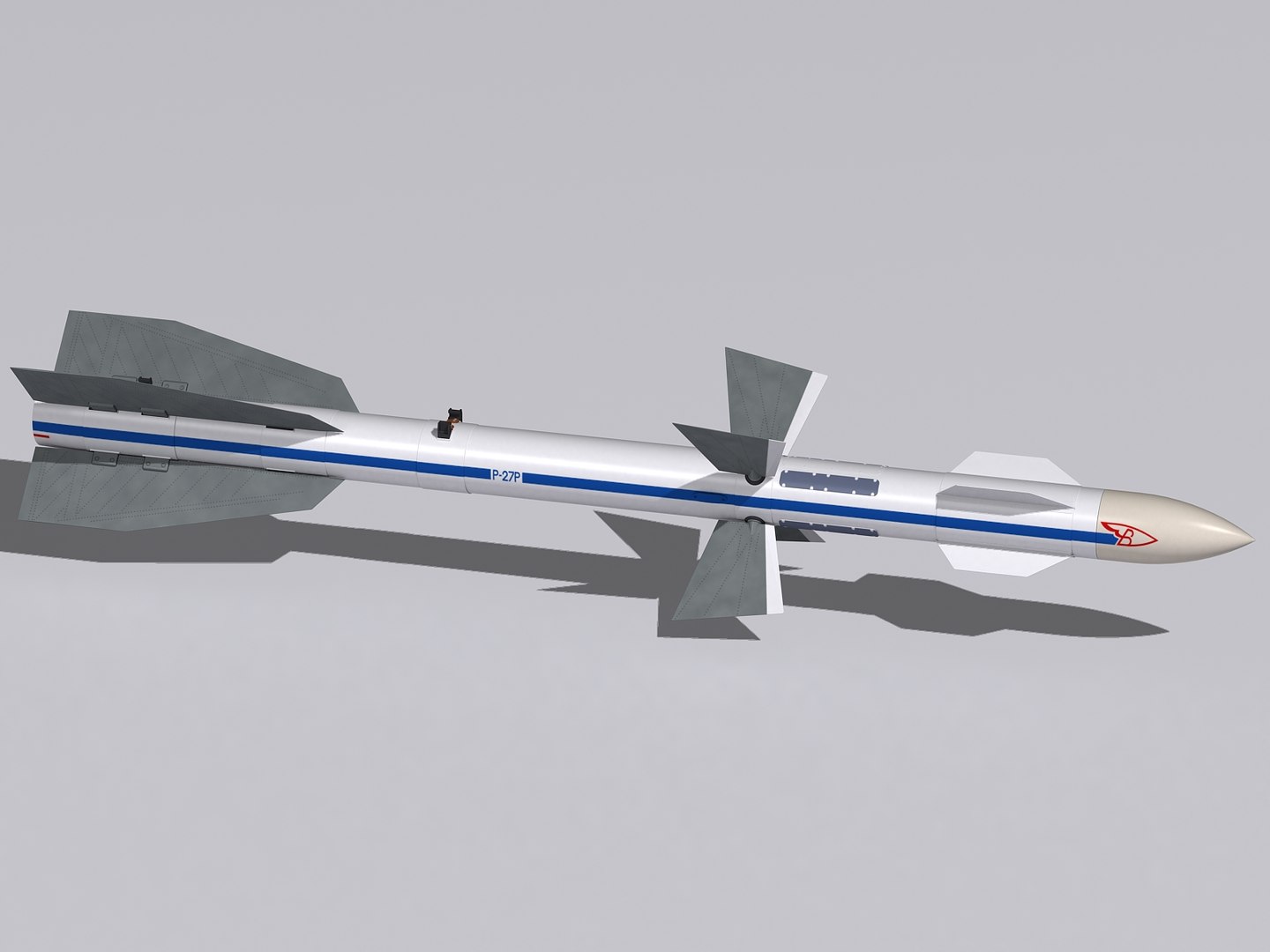 R-27 Missile R-27r 3d 3ds