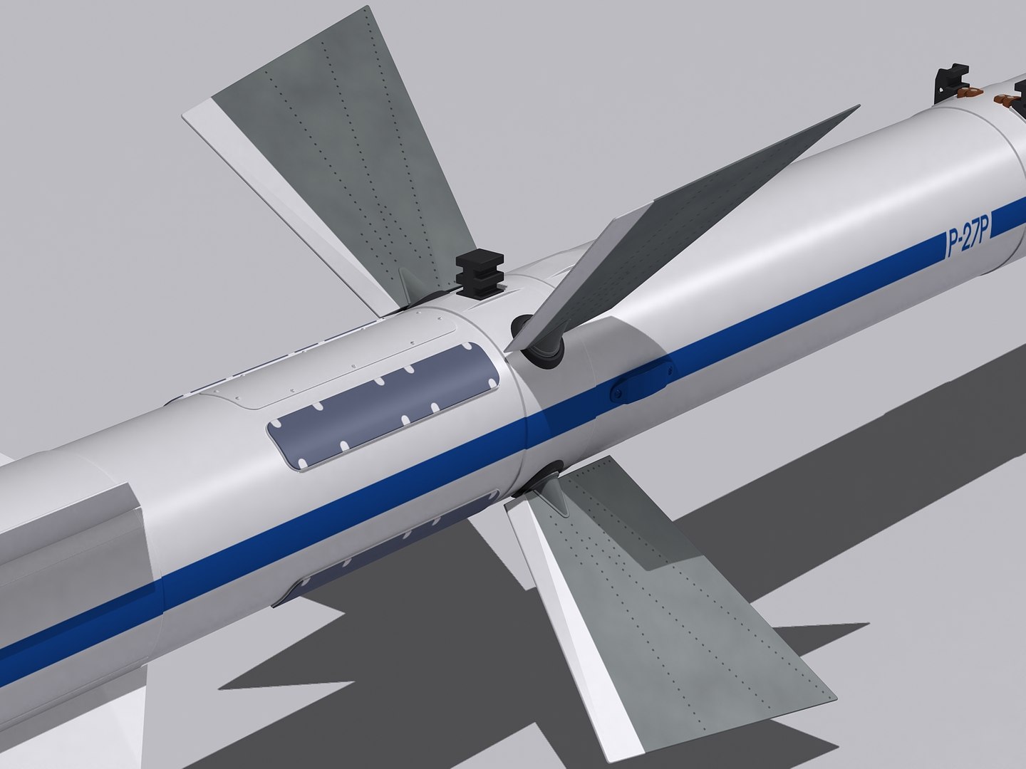 R-27 Missile R-27r 3d 3ds