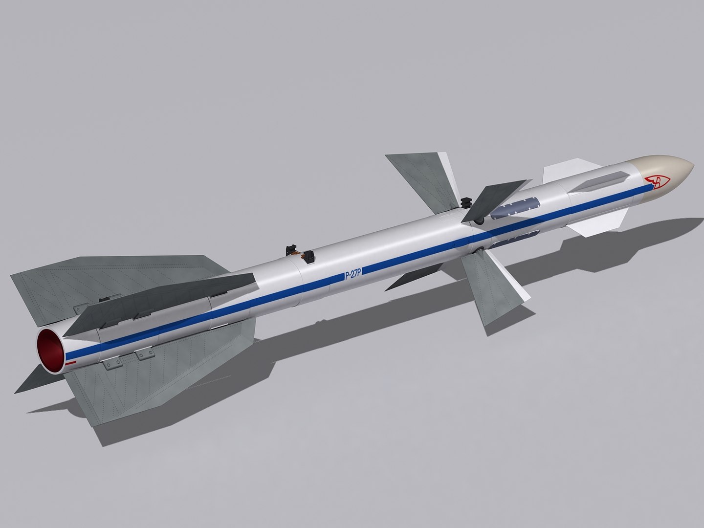 R-27 Missile R-27r 3d 3ds