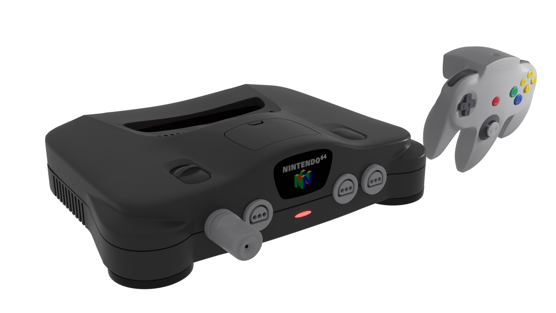 Nintendo 64 Low Poly And High Poly 3D - TurboSquid 1760565