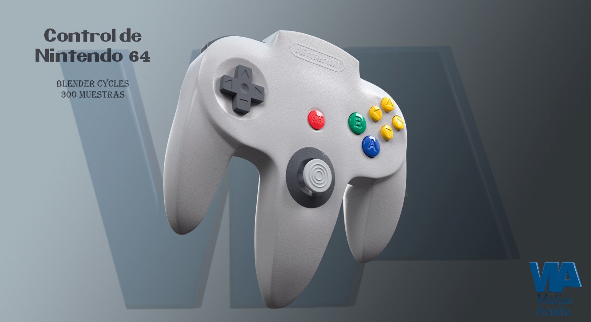Nintendo 64 Low Poly And High Poly 3D - TurboSquid 1760565