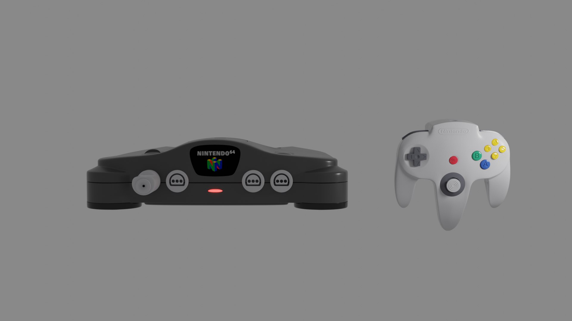 Nintendo 64 Low Poly And High Poly 3D - TurboSquid 1760565