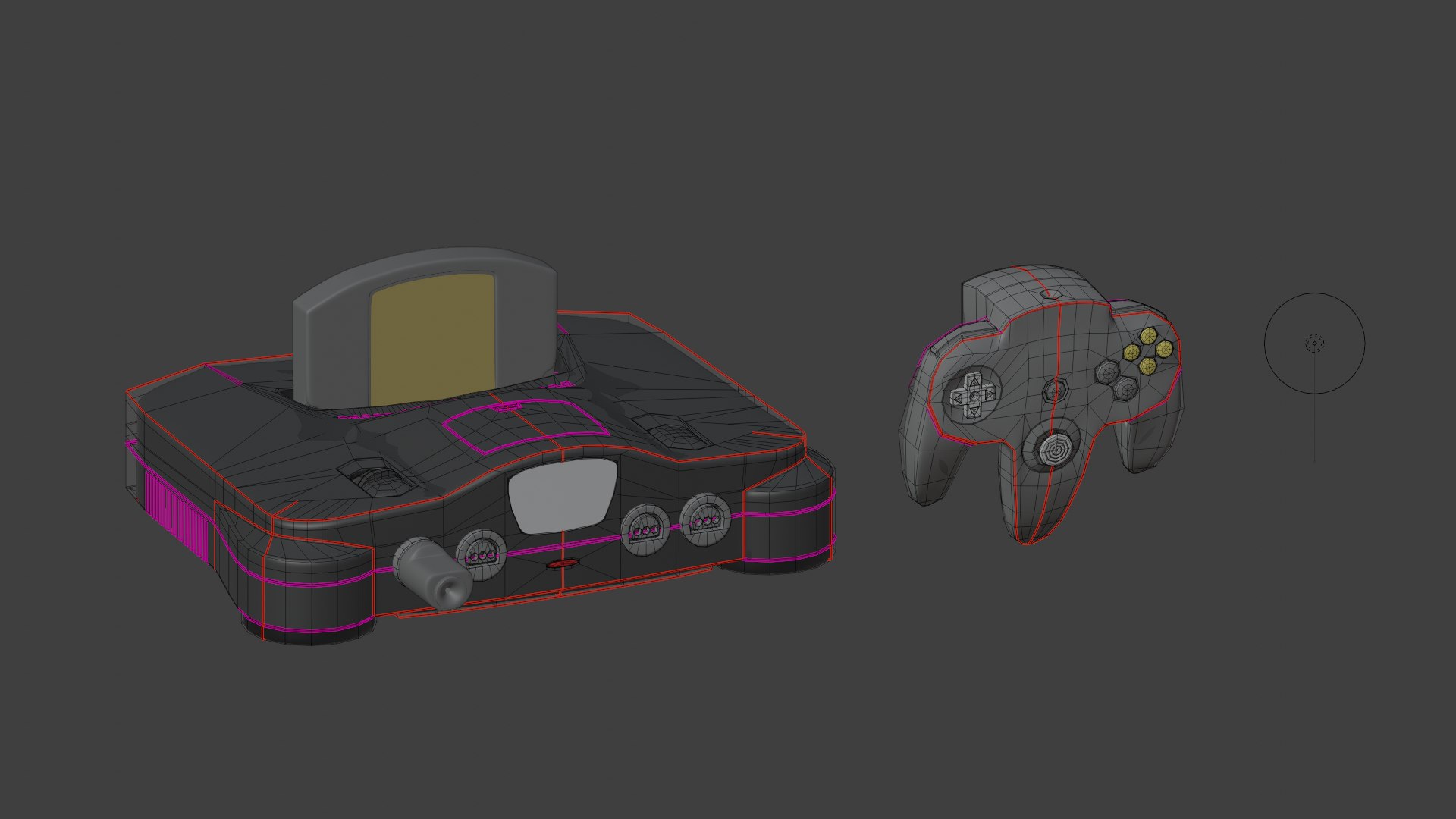 Nintendo 64 Low Poly And High Poly 3D - TurboSquid 1760565