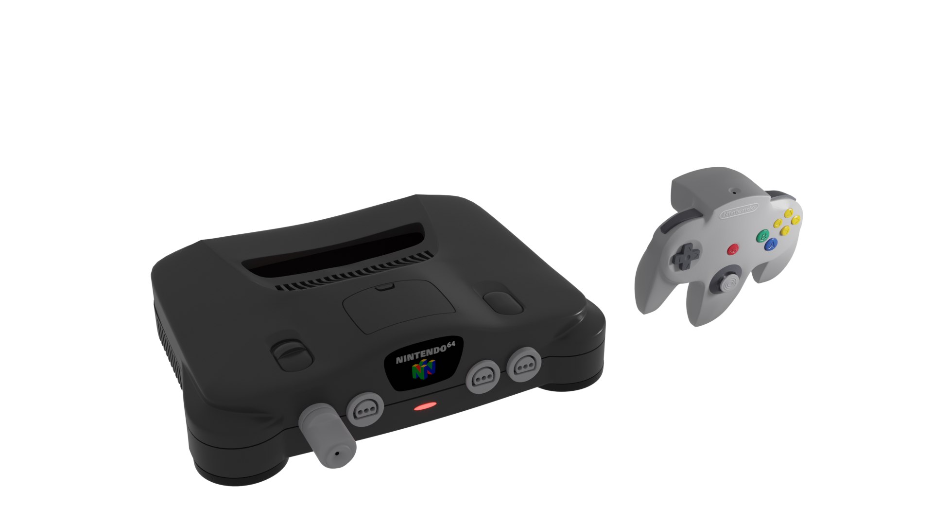 Nintendo 64 Low Poly And High Poly 3D - TurboSquid 1760565
