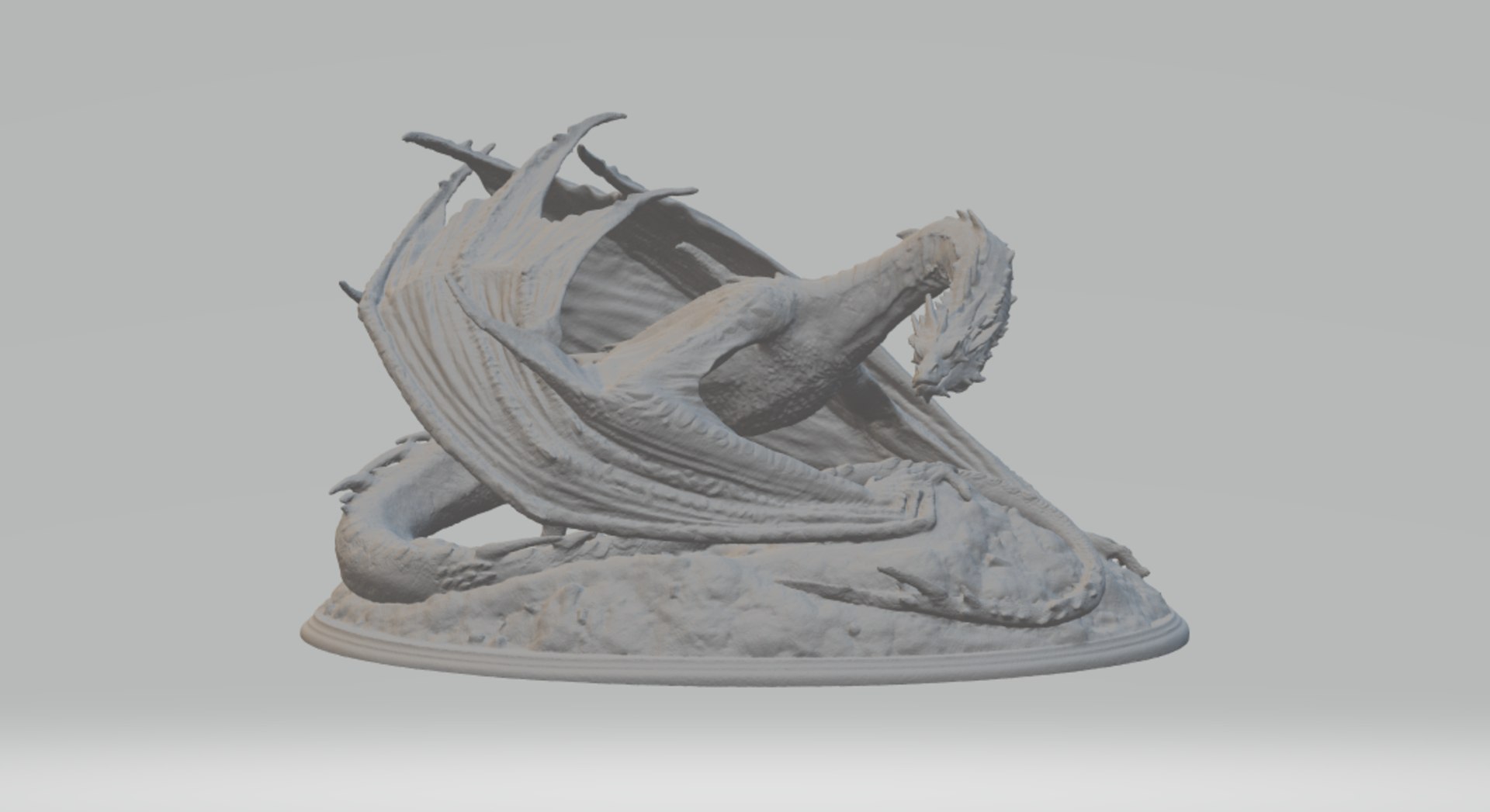 3D AWESOME FANTASY DRAGON STL - TurboSquid 2002284