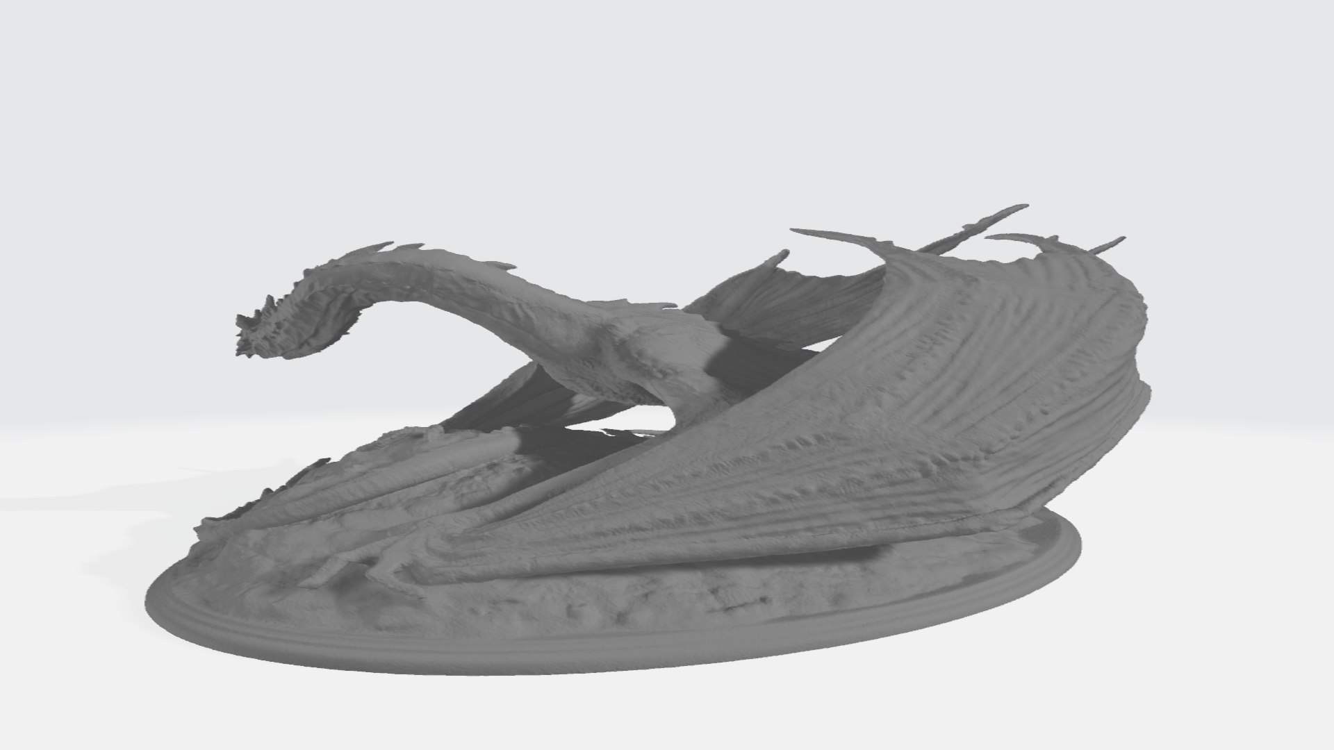 3D AWESOME FANTASY DRAGON STL - TurboSquid 2002284