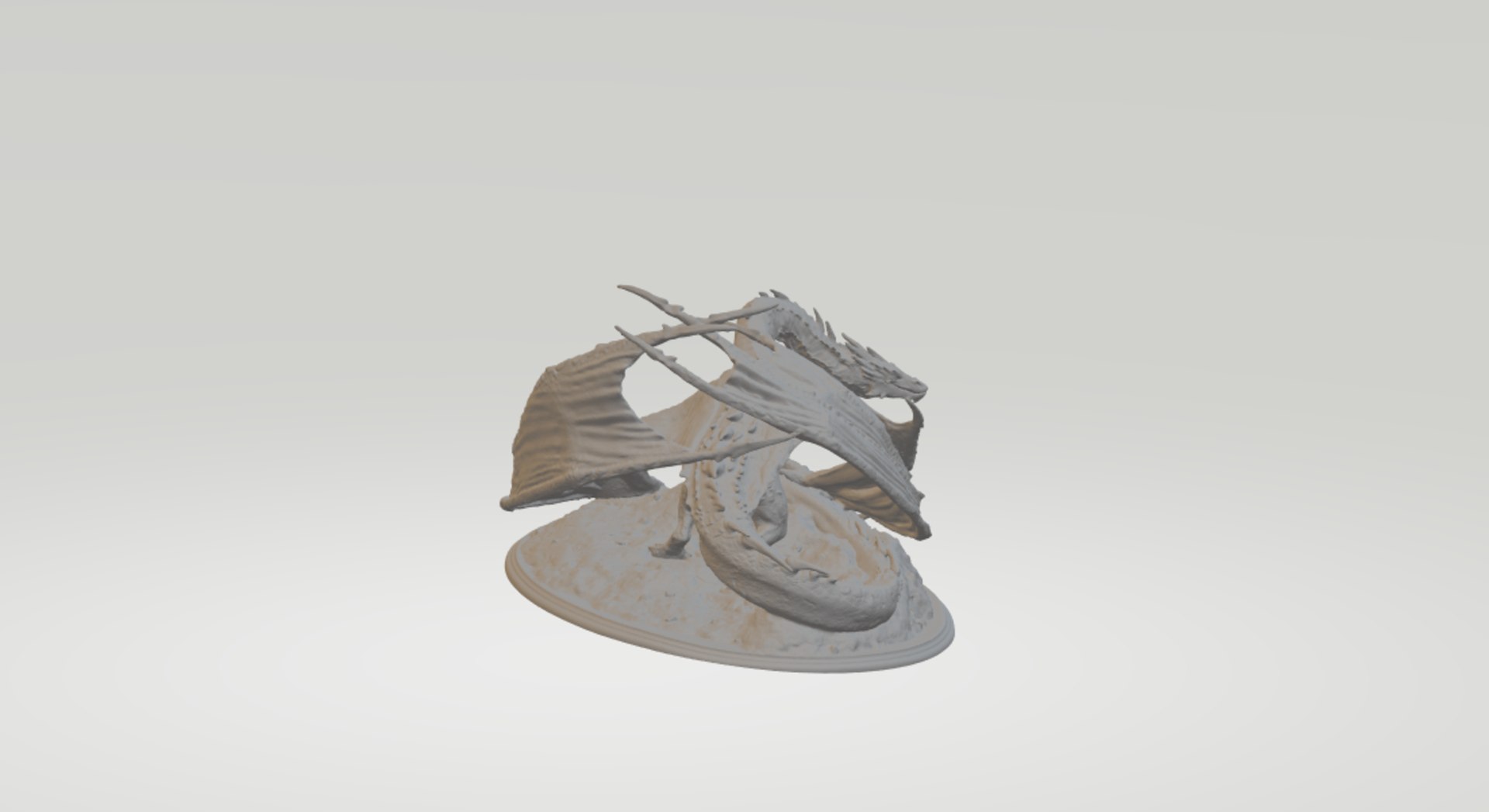 3D AWESOME FANTASY DRAGON STL - TurboSquid 2002284