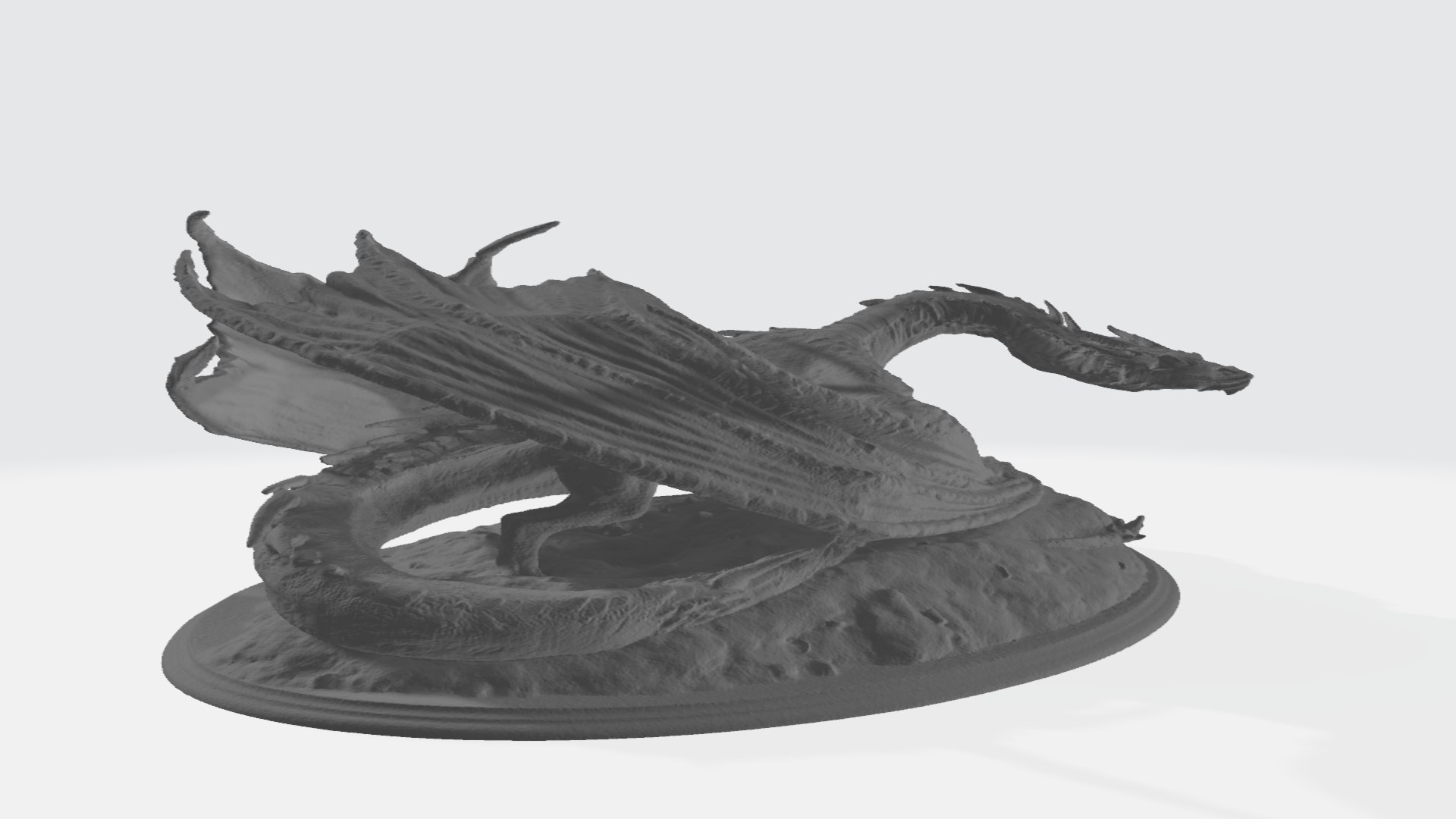 3D AWESOME FANTASY DRAGON STL - TurboSquid 2002284