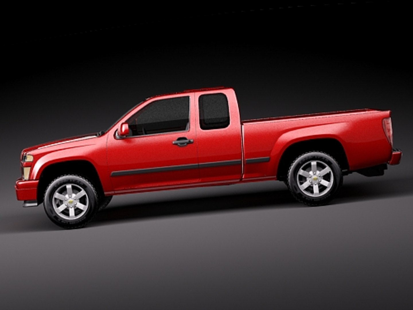 3d Model Chevrolet Colorado 2004