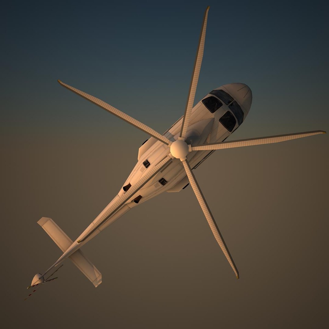 3d Agusta Ab-139 Low-poly