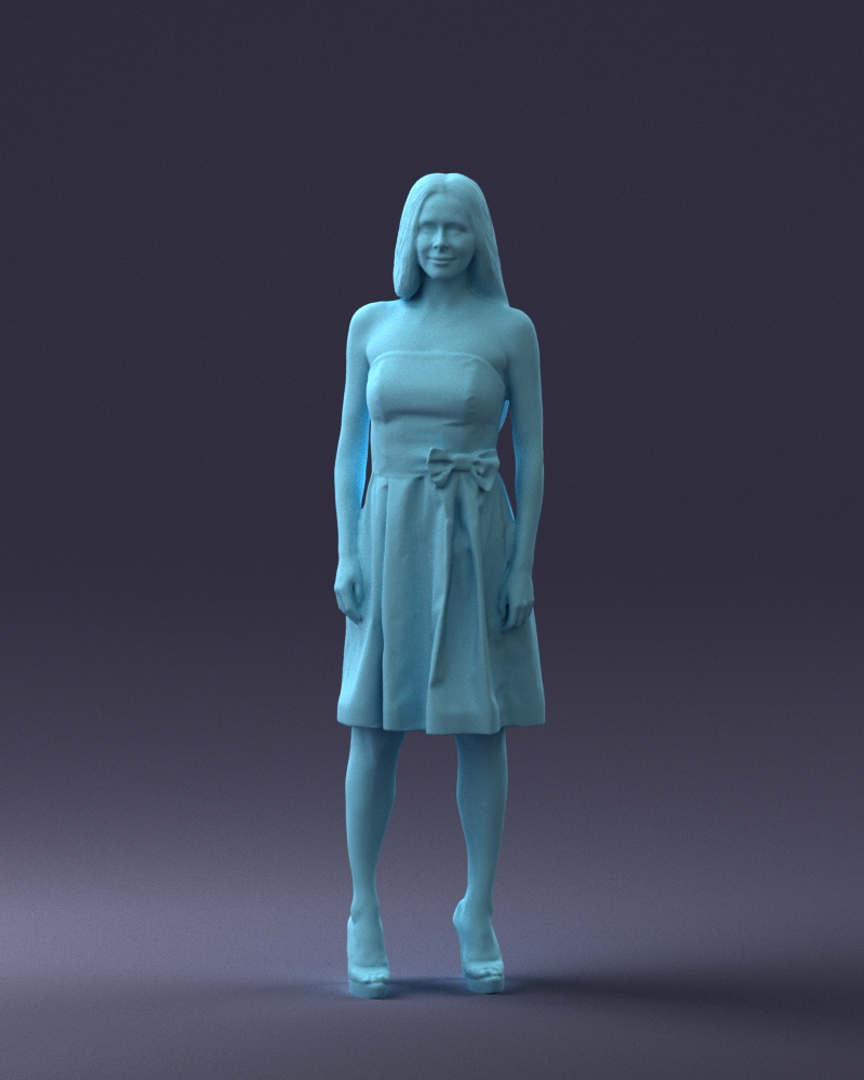 3D Scanned Woman - TurboSquid 1408100