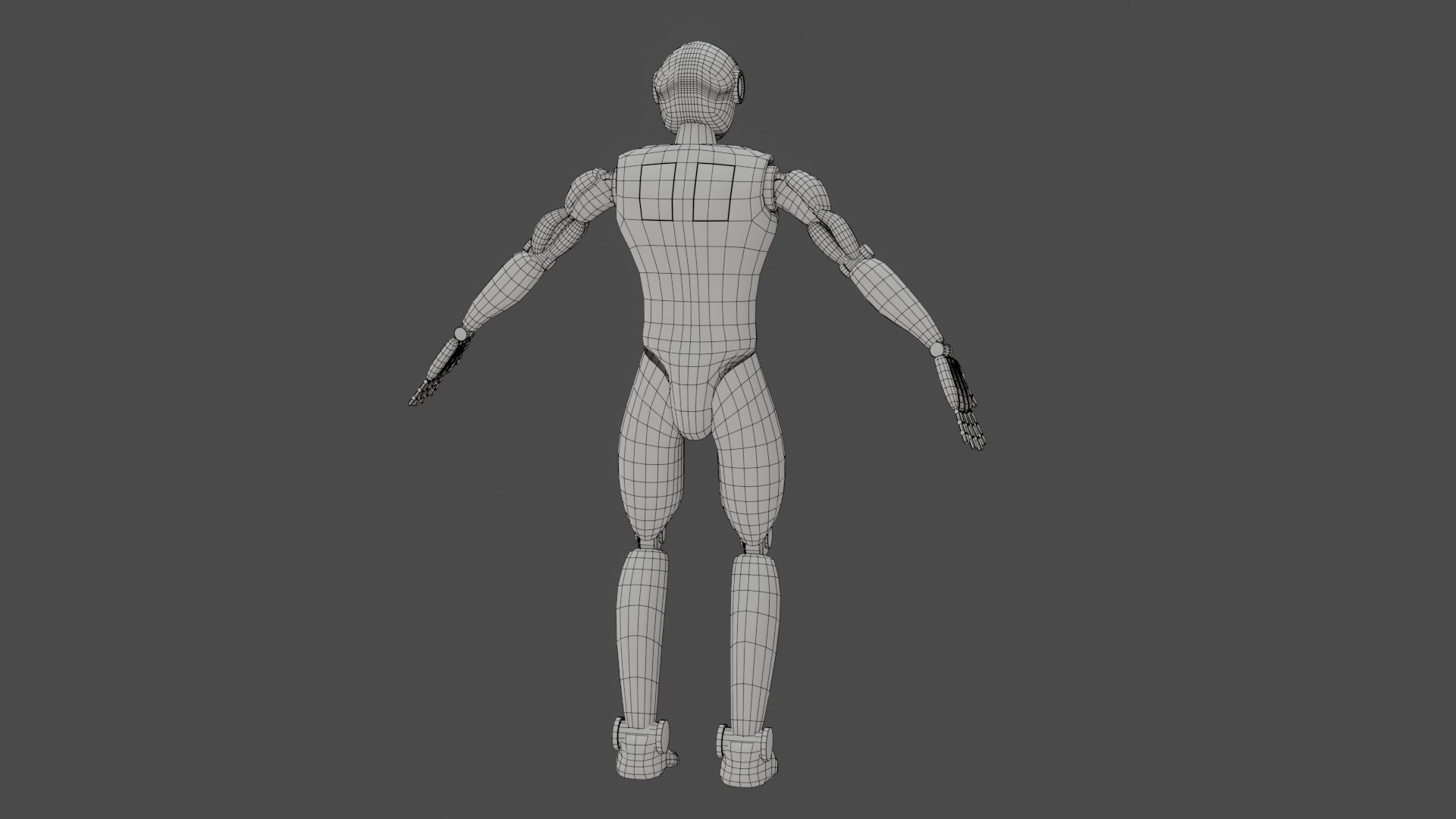 Sci-Fi Cyborg - Low Poly Game Ready PBR 3D Model - TurboSquid 2005228