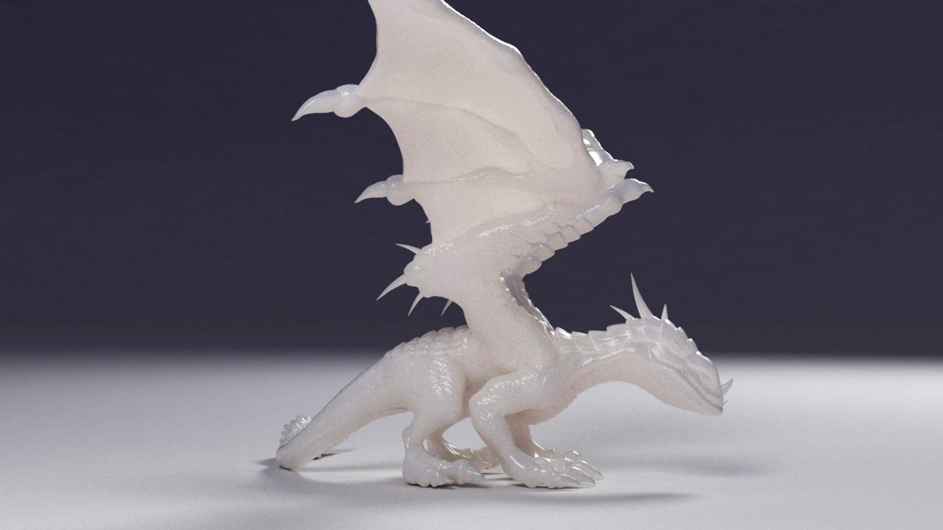 Dragon Print Model - TurboSquid 1261209