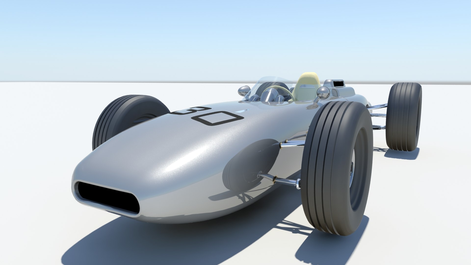 3D Model Race Car - TurboSquid 1376668