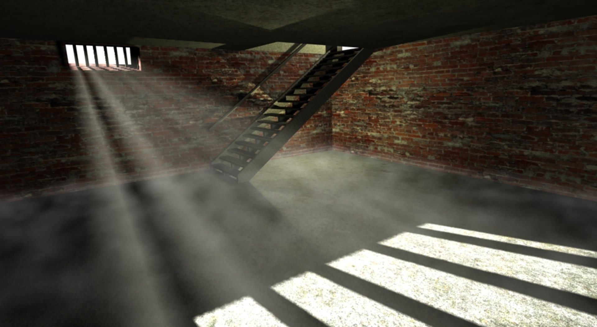 3d Model Of Basement Floor Vampire